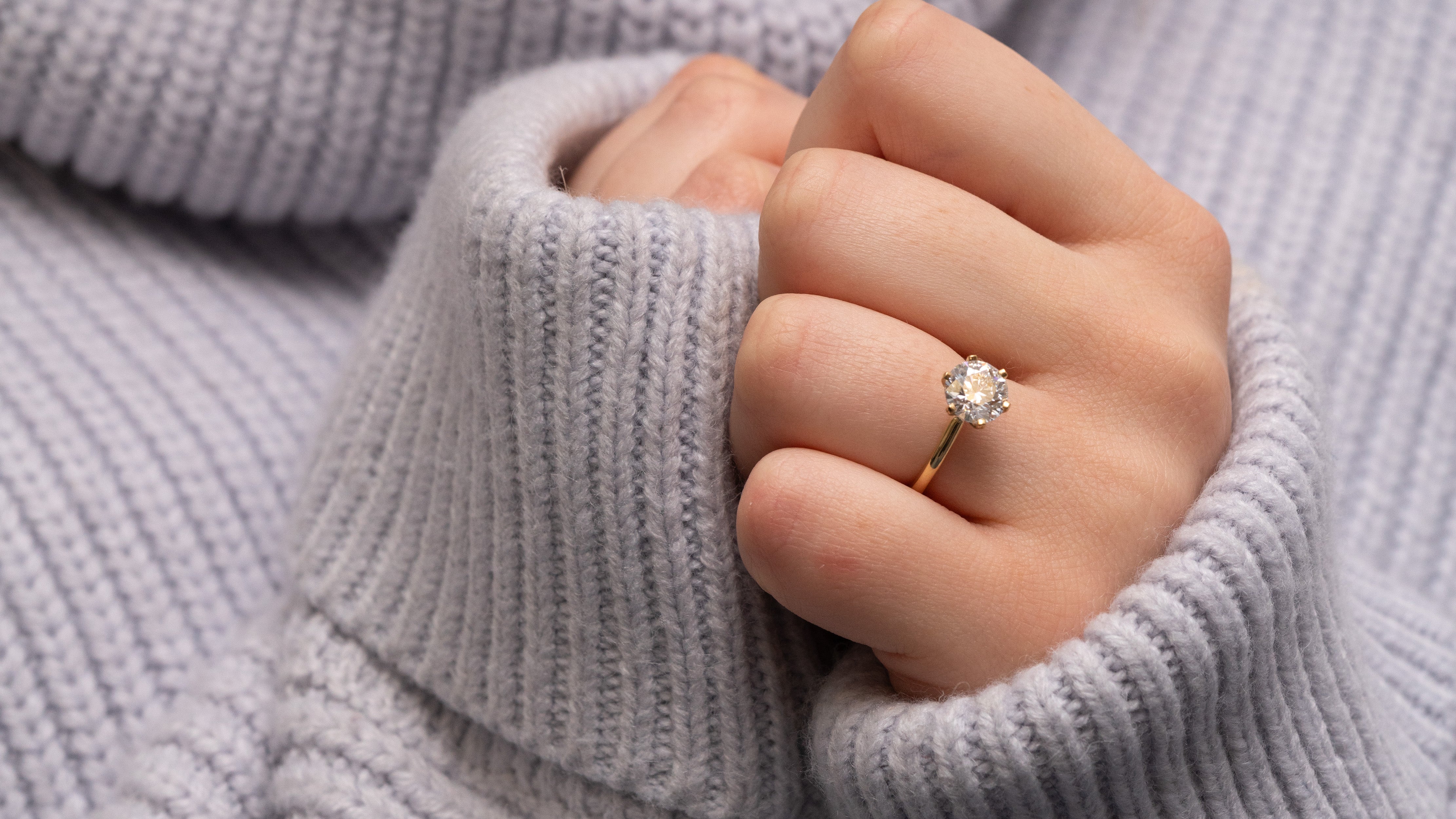 Lab Grown Diamond Solitaire Engagement Rings | Ethica - Ethica Diamonds